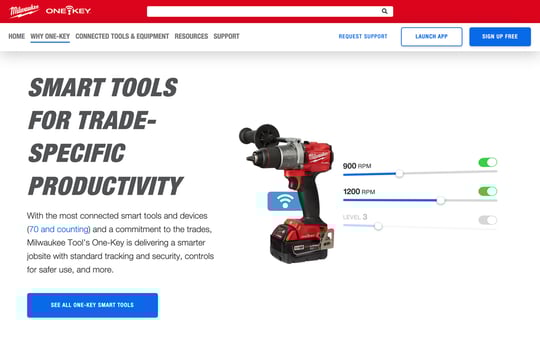Milwaukee® Tool Refreshes ONE-KEY™ Program Website